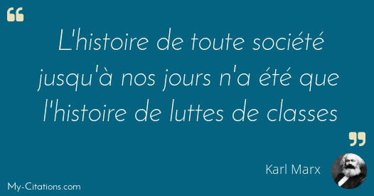 Citations de Karl Marx