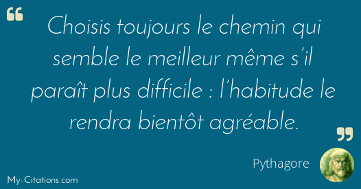 Citations de Pythagore