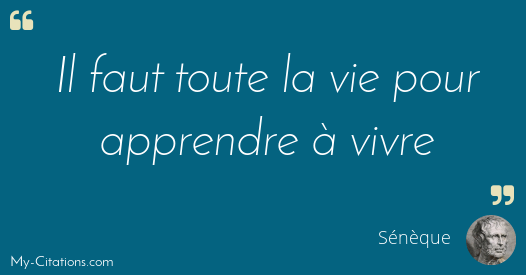 Citations de Sénèque
